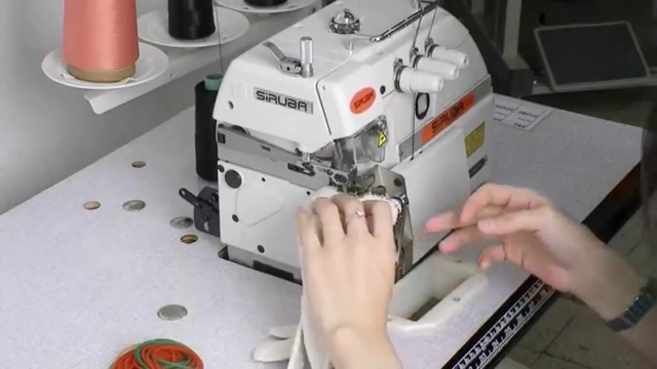 SiRUBA surfilage des gants avec bande élastique - YouTube