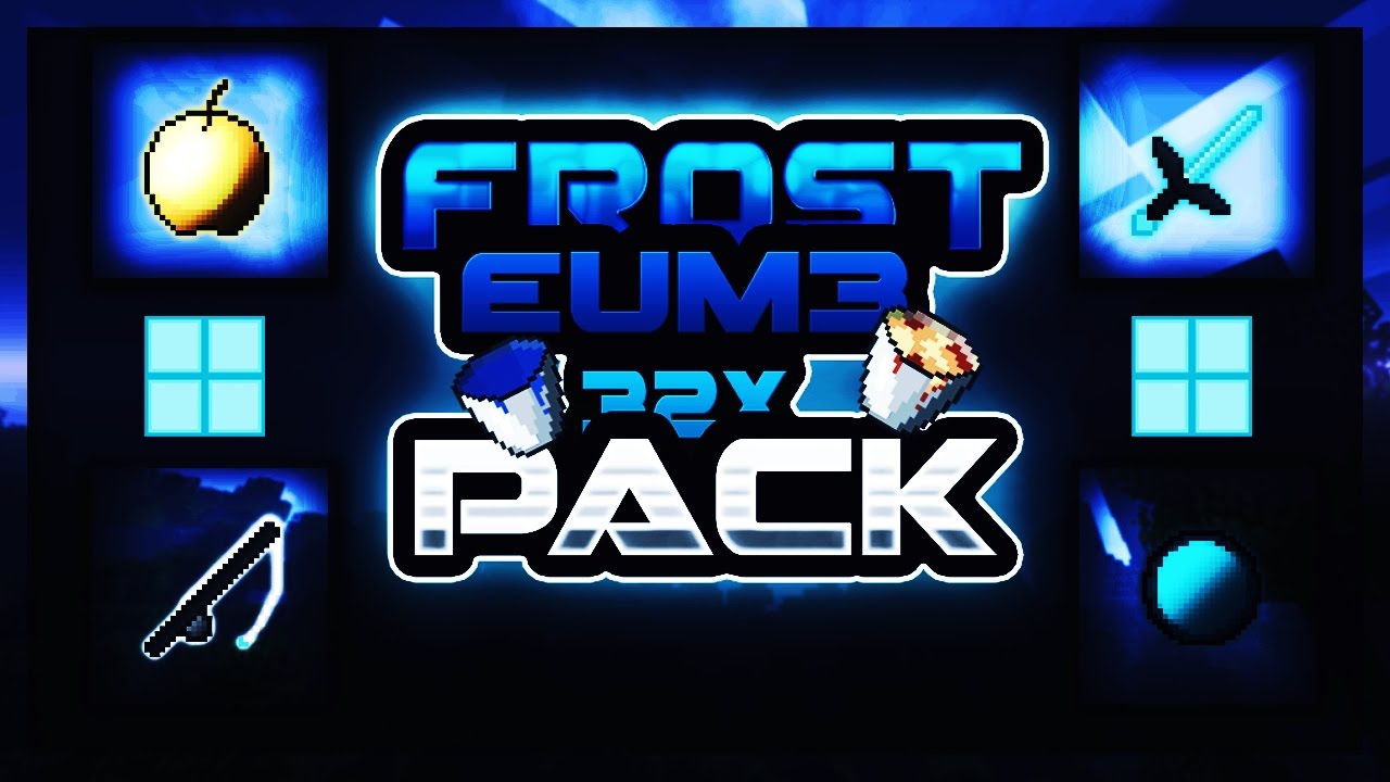 Minecraft PvP Texture Pack - Frost Eum3 32x Pack - [1.7/1.8] [ UHC/Kohi ...