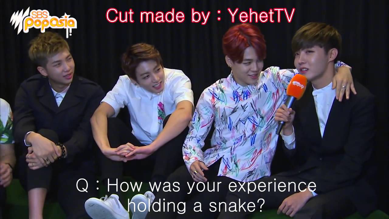 BTS are crazy, funny moments @BTS fan chat at SBS PopAsia - YouTube