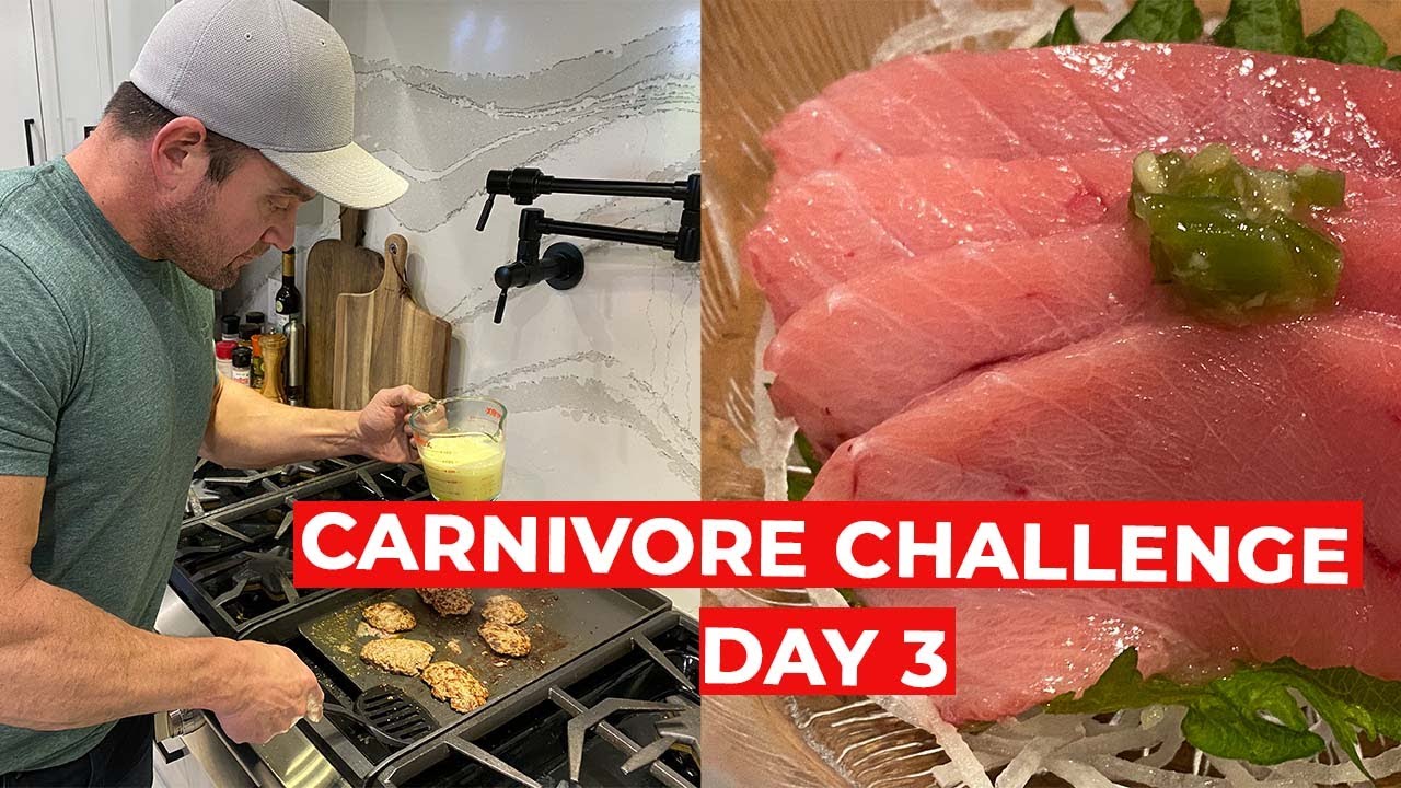 Carnivore Diet / Challenge Day 3: Sushi - YouTube