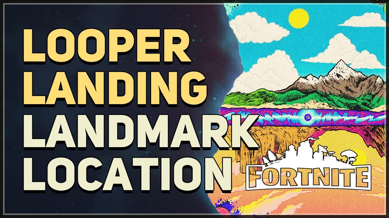 Looper Landing Location Fortnite - YouTube
