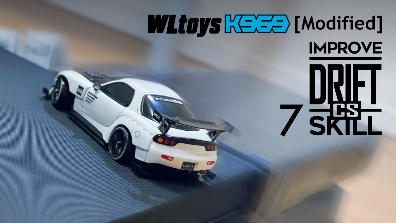 WLtoys K969[Modified] -Improve CS Drift Skill 7- - YouTube
