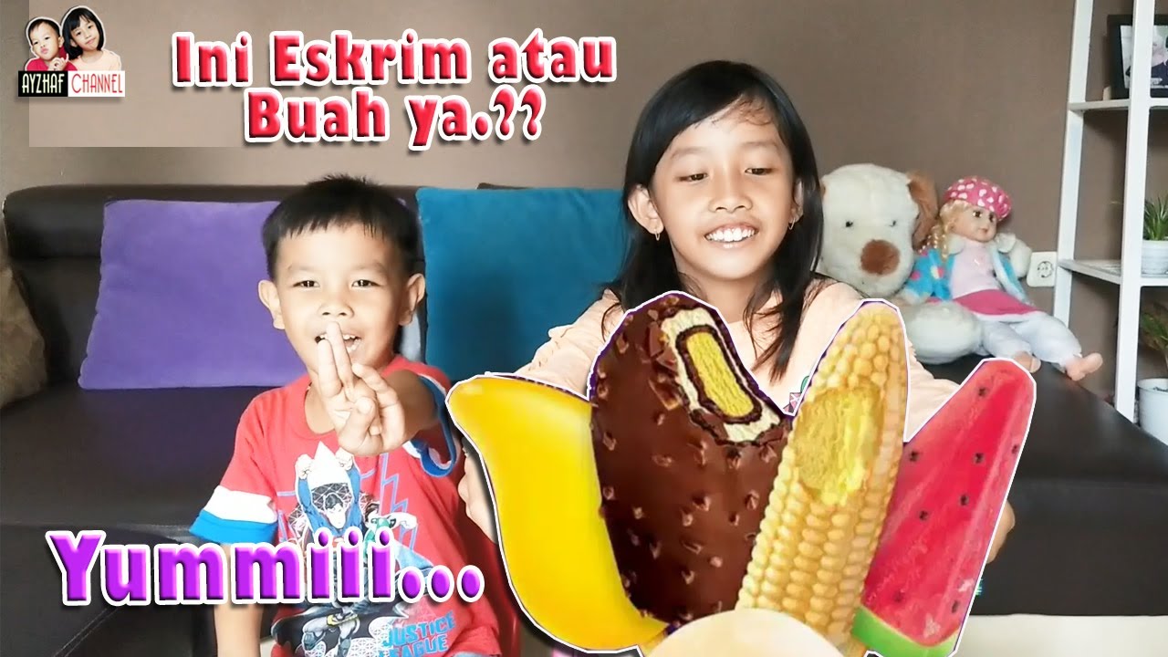 Icip Es Krim Aice 💕 ES krim Rasa Buah Enak Dan Murah Sampai Ketagihan ...
