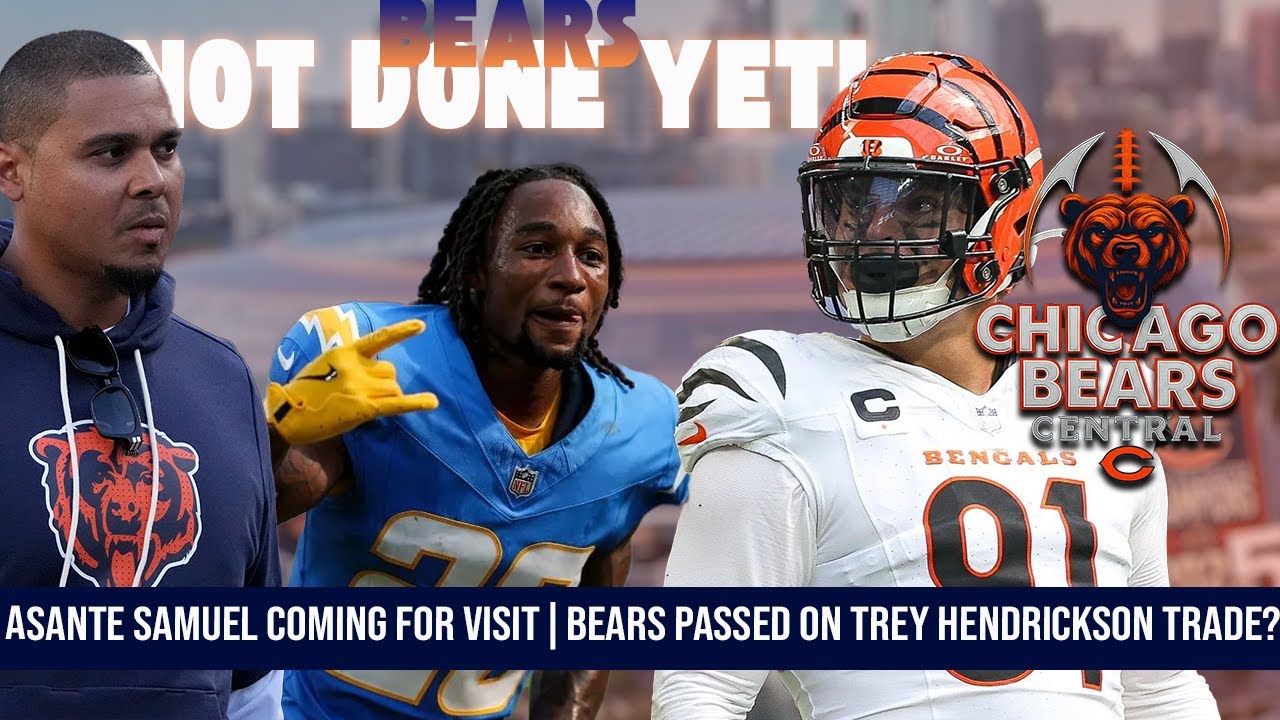Bears Eye Asante Samuel Jr. 🔍 | Ryan Poles’ EDGE Hunt & Caleb Williams ...