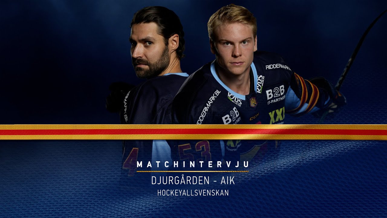 Matchintervju | Ludvig Rensfeldt och David Blomgren efter hemmaderbyt ...