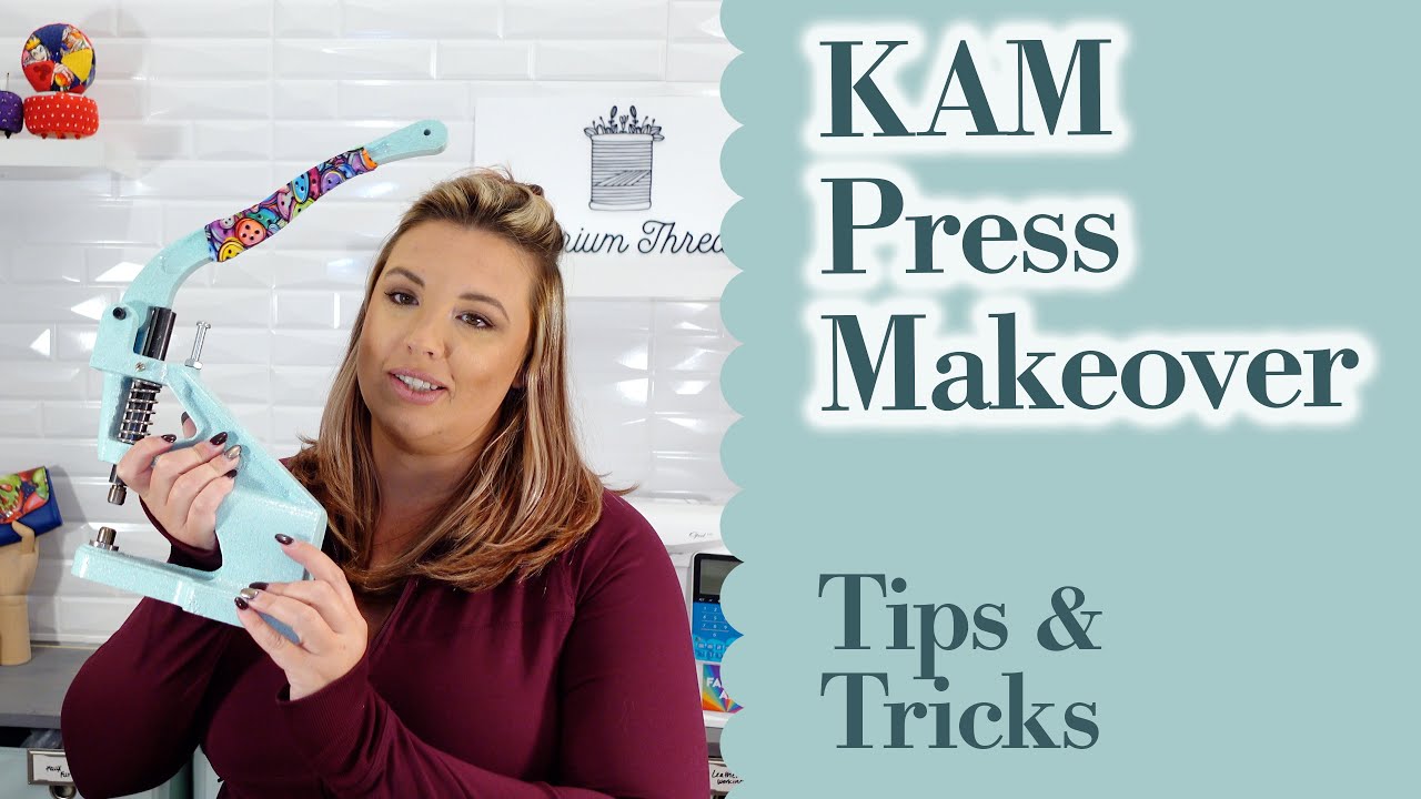 KAM Press Professional Table Rivet Press Makeover - YouTube