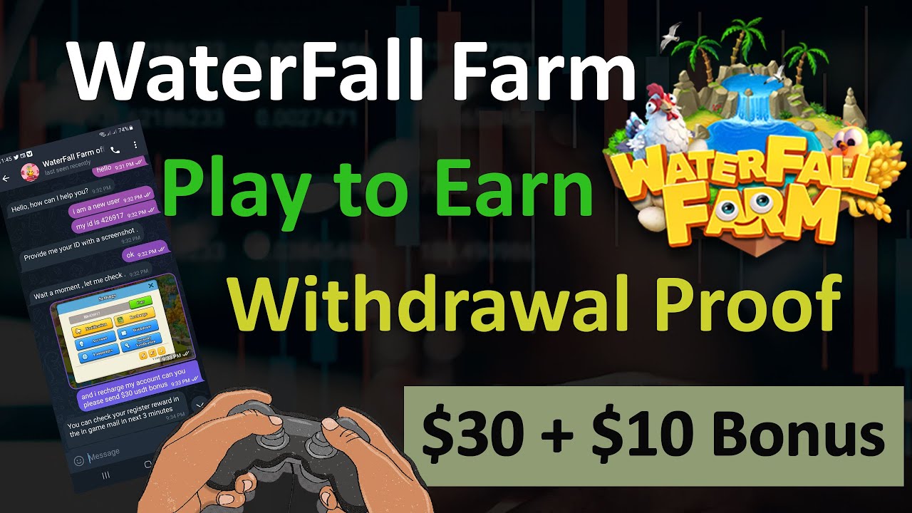WaterFall Farm GameFi Full Review | Play to Earn USDT | Reward ...