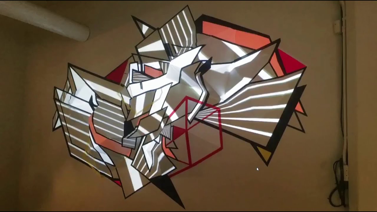 Tape Mapping with TouchDesigner - Guillaume Bourassa - YouTube