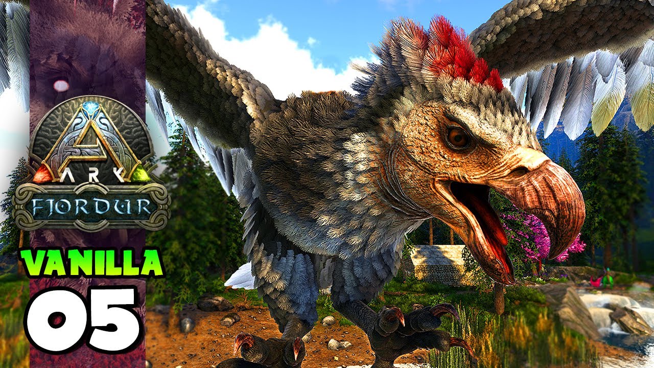 DOMANDO UMA ARGENTAVIS PERFEITA!!! ARK: FJORDUR (VANILLA) 05 - YouTube