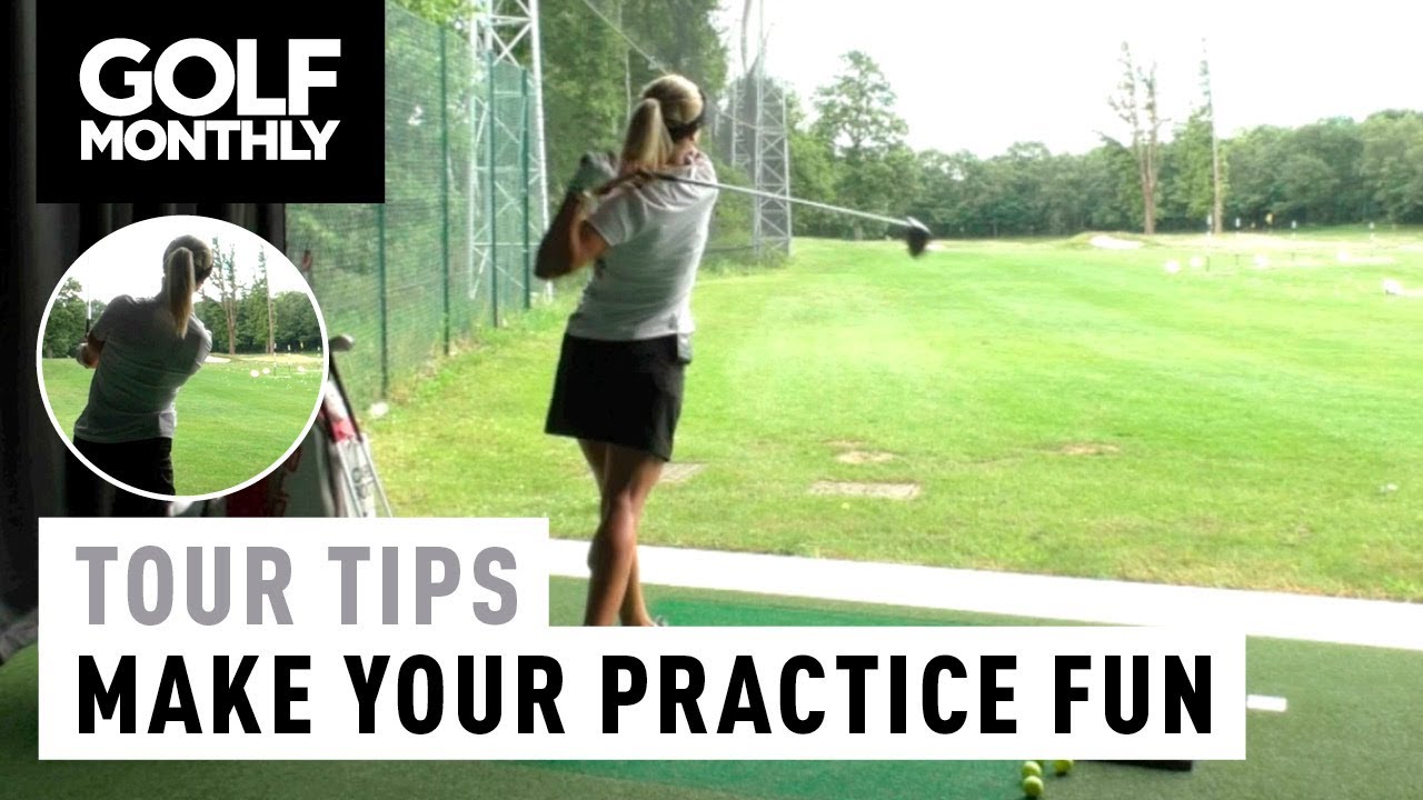My Fun Practice Tips | Carly Booth | Golf Monthly - YouTube