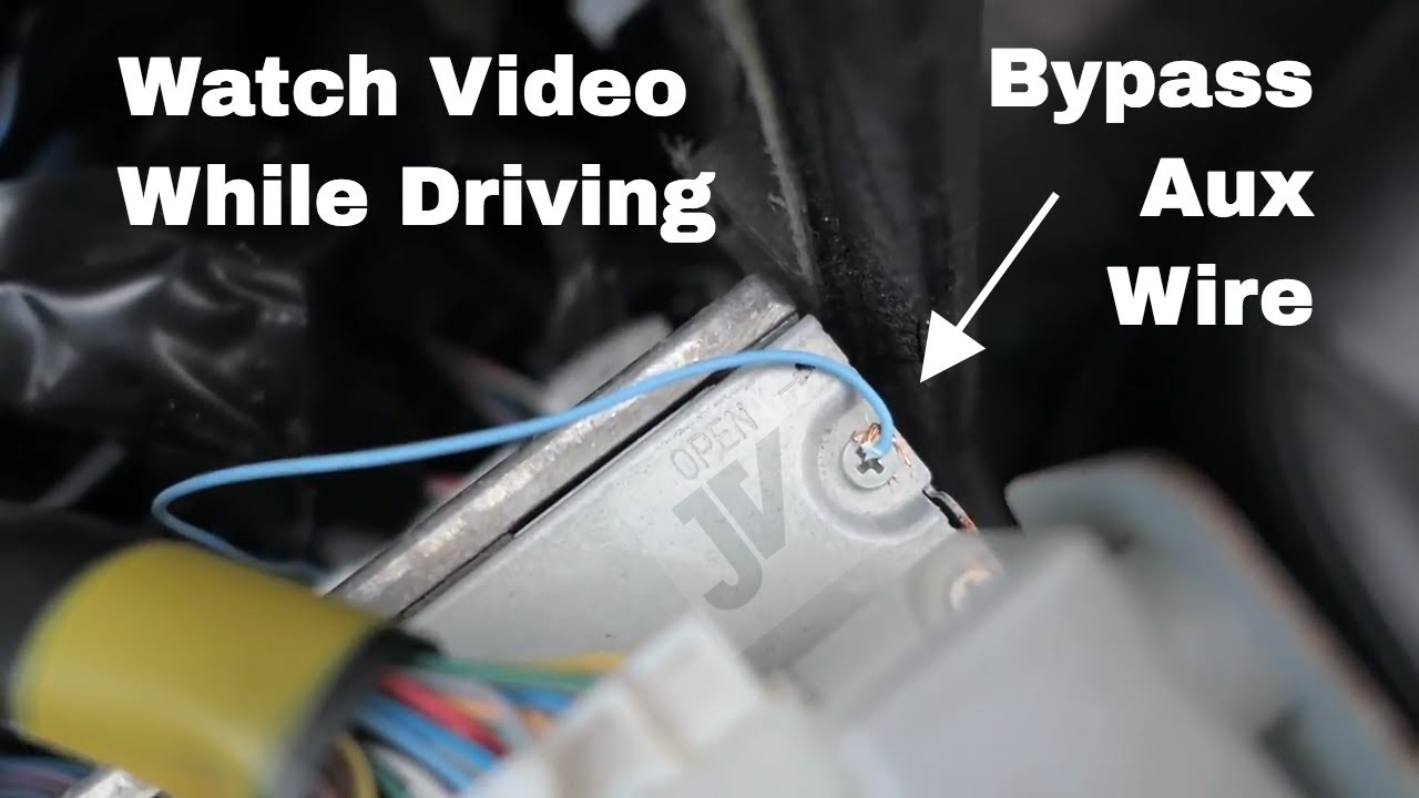 How to Bypass Aux Video Input - Infiniti G35 G37 - YouTube