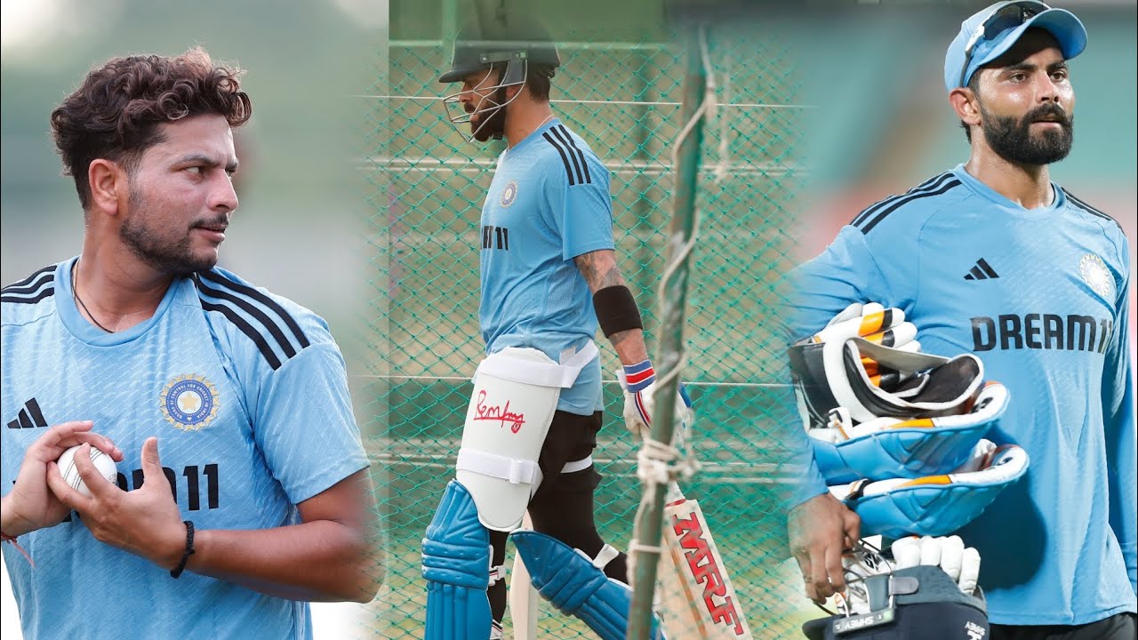 team india practice session today | india team practice today | rohit ...