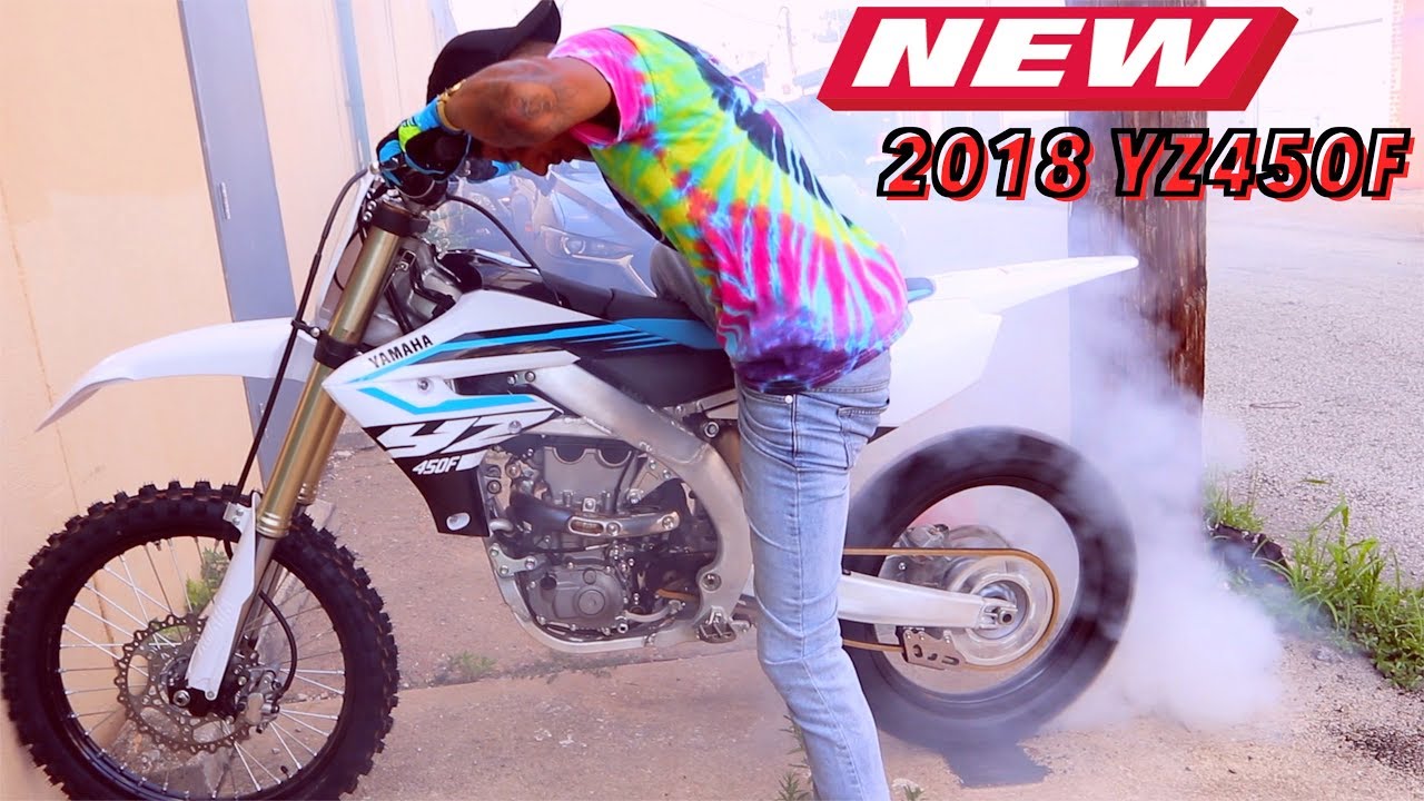 HIS BRAND NEW 2018 YZ450F ! | BRAAP VLOGS - YouTube