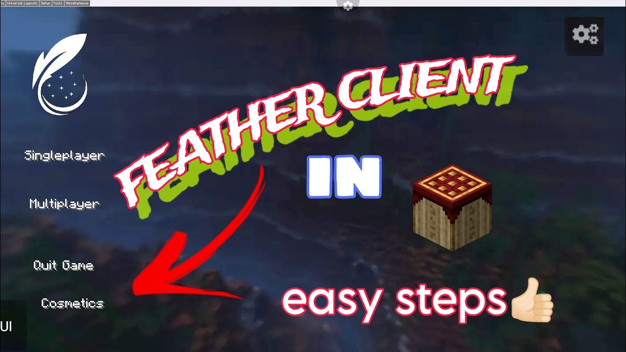 FEATHER CLIENT in Pojav 👍🏻 easy steps by Mr.Buddy2.0 . - YouTube