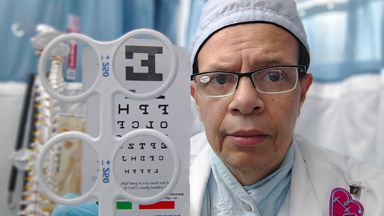 MOST Realistic Chief Medical Officer On Eye Exam | Roleplay | ASMR 🩺 ...