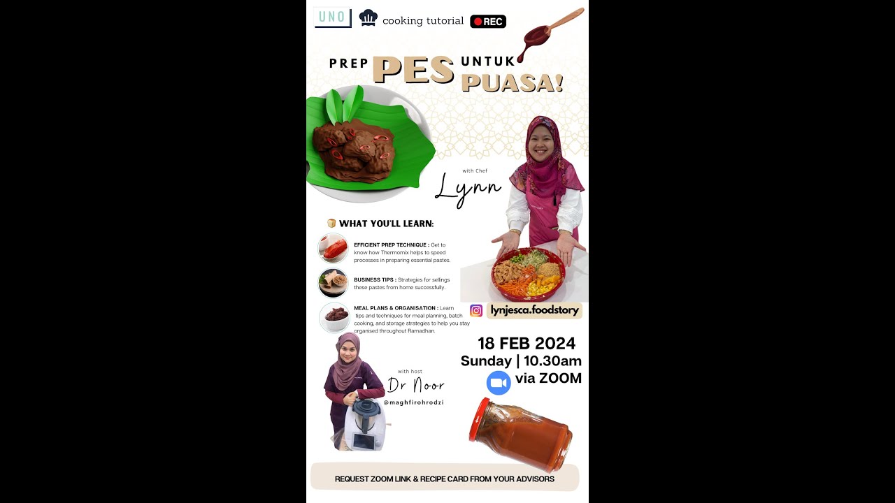 Thermomix TM6 - UNO Cooking Show: Cooking Tutorial Series - Prep Pes ...