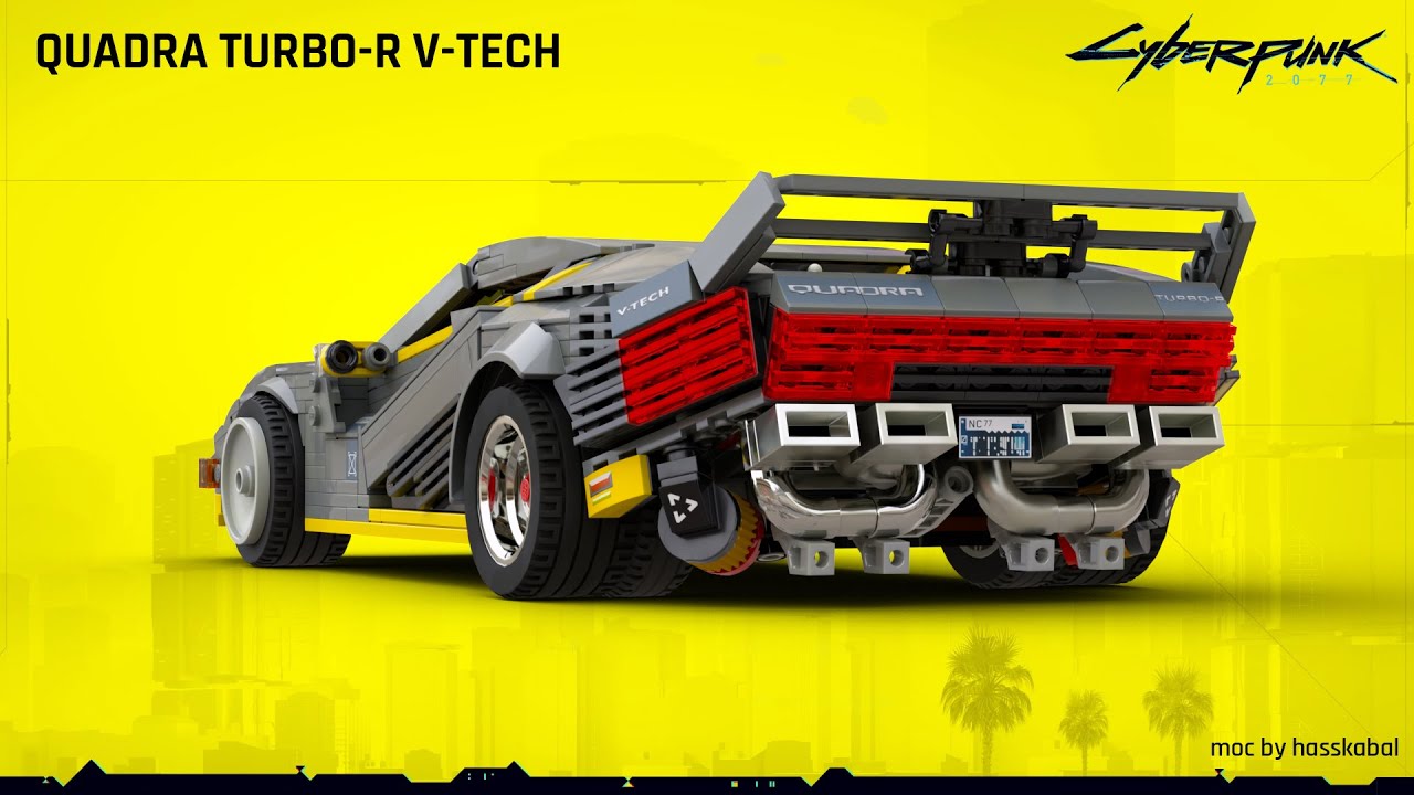 Lego MOC-Cyberpunk 2077 Quadra V-Tech Turbo-R by hasskabal - YouTube