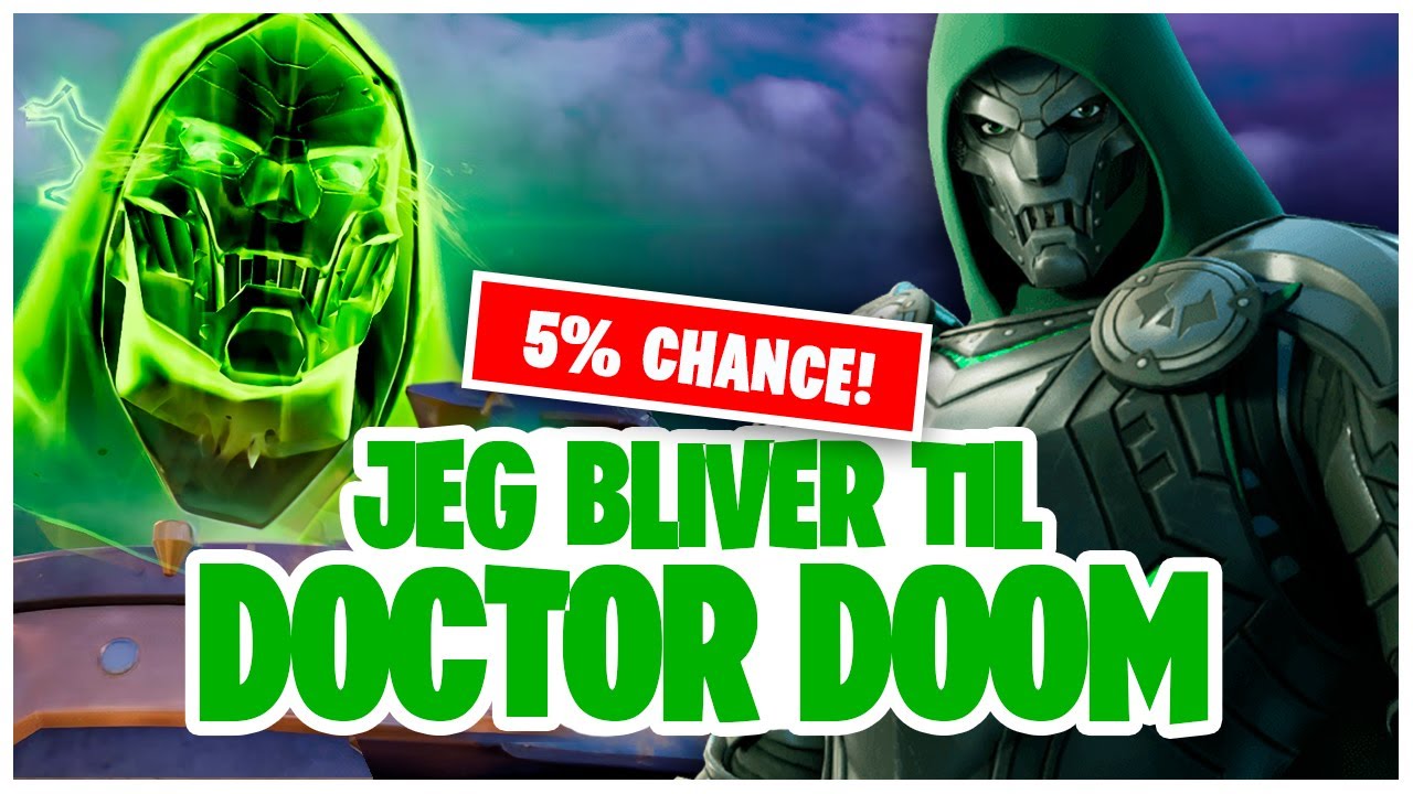 Jeg bliver til Doctor Doom! 💀 #fortnite #battleroyale - YouTube