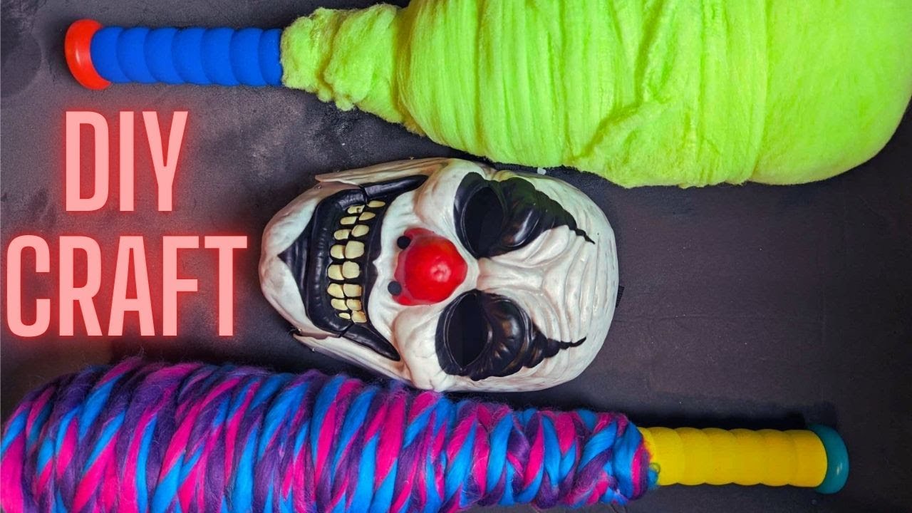 2 Different $10 Clown Weapons DIY for Halloween - YouTube