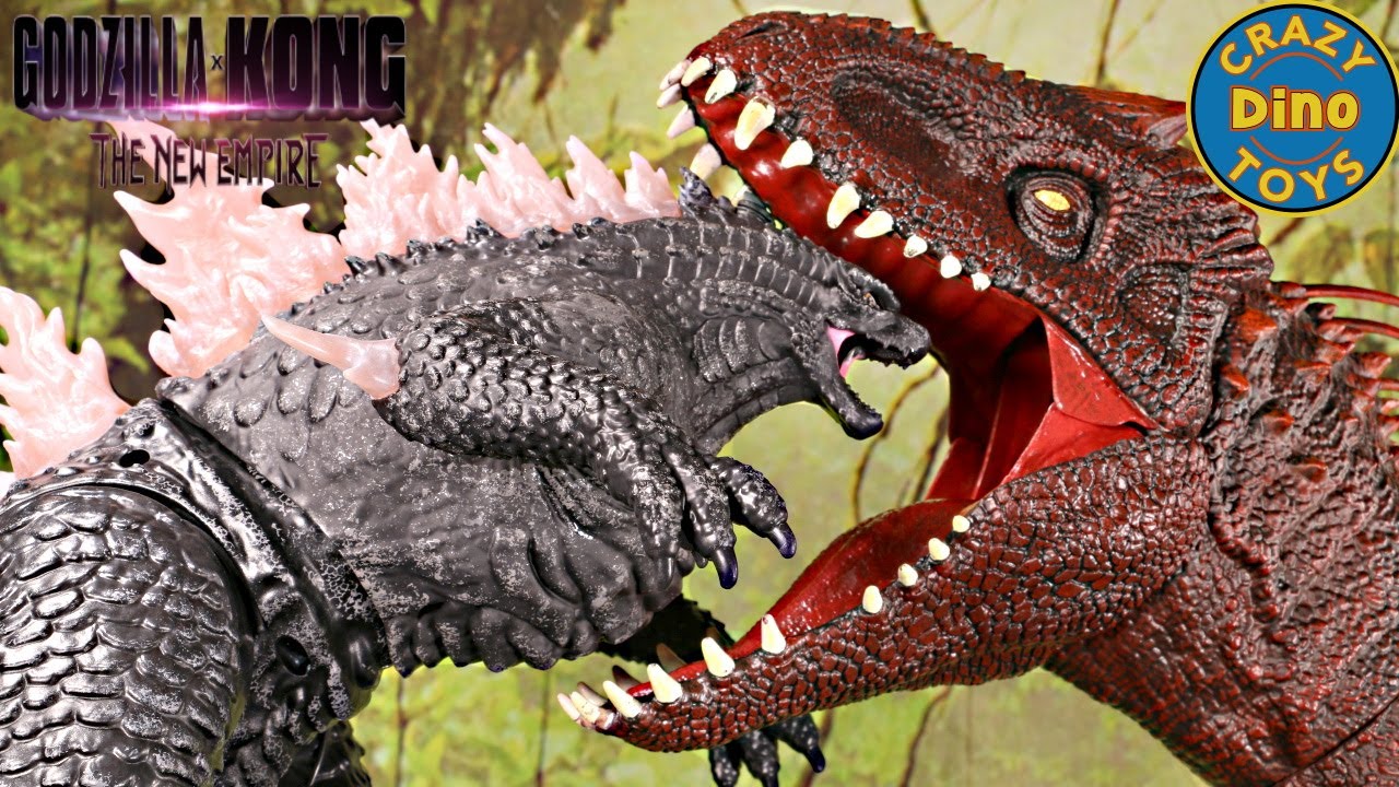 New Godzilla x Kong Heat Ray Breath Godzilla R/C Unboxed The New Empire ...