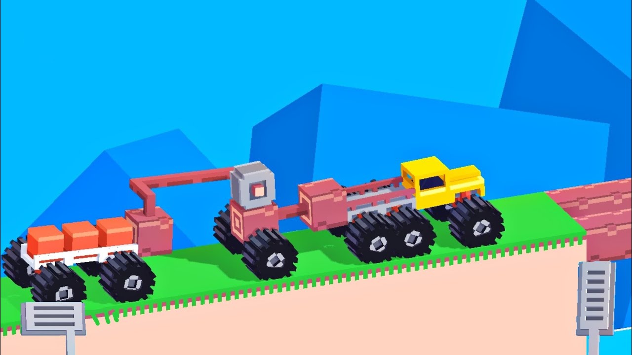 [DRIVE MAD PART-207] DRIVE MAD RACE 3 GAME IN FANCADE GAMEPLAY ...