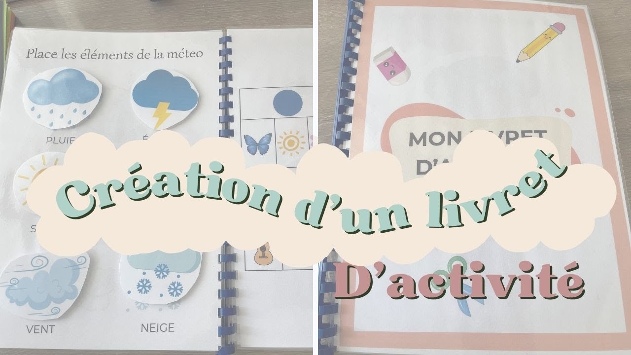 Créer un livret d’activités DIY pour un enfant de 2 ans | Idées ...