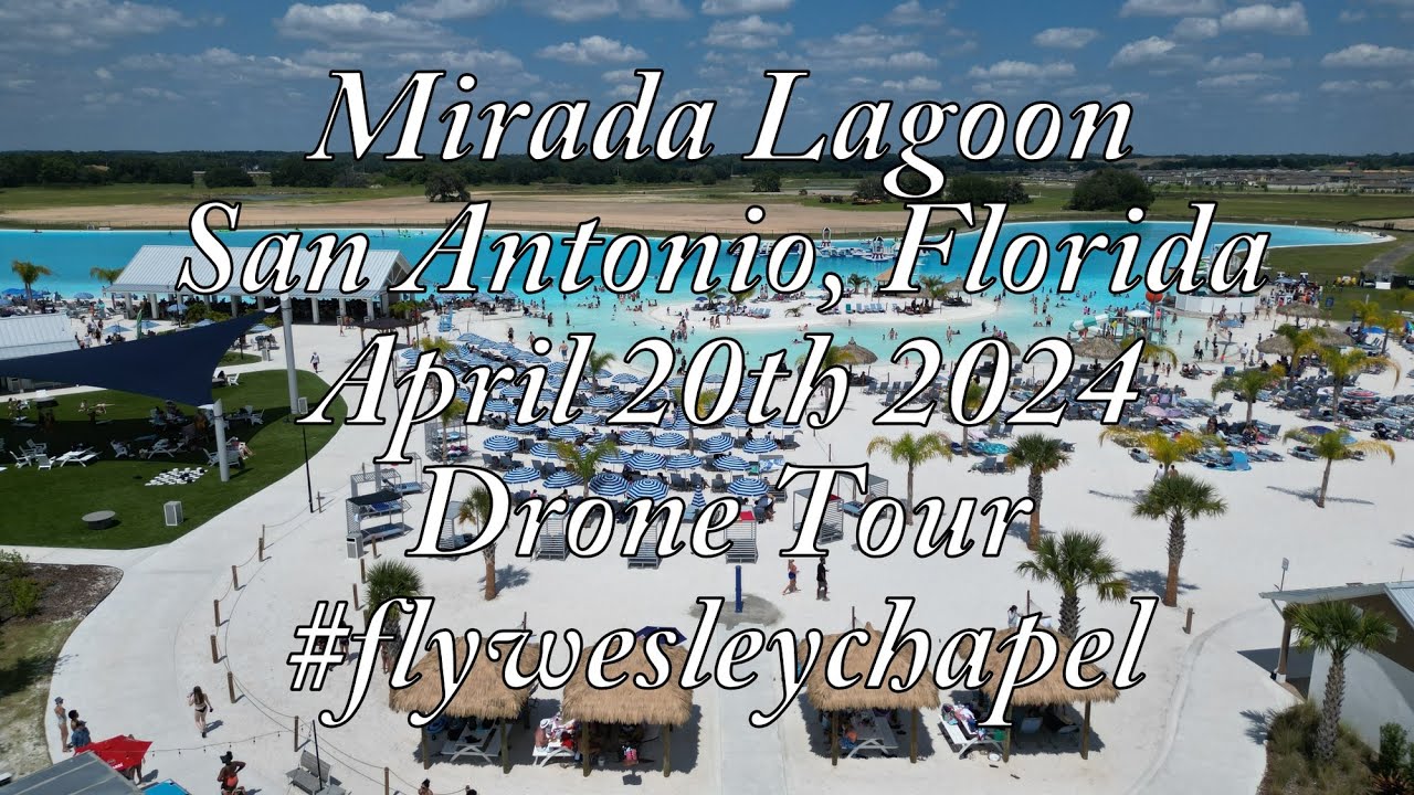 Mirada Lagoon San Antonio Florida April 20th 2024 Drone Tour # ...