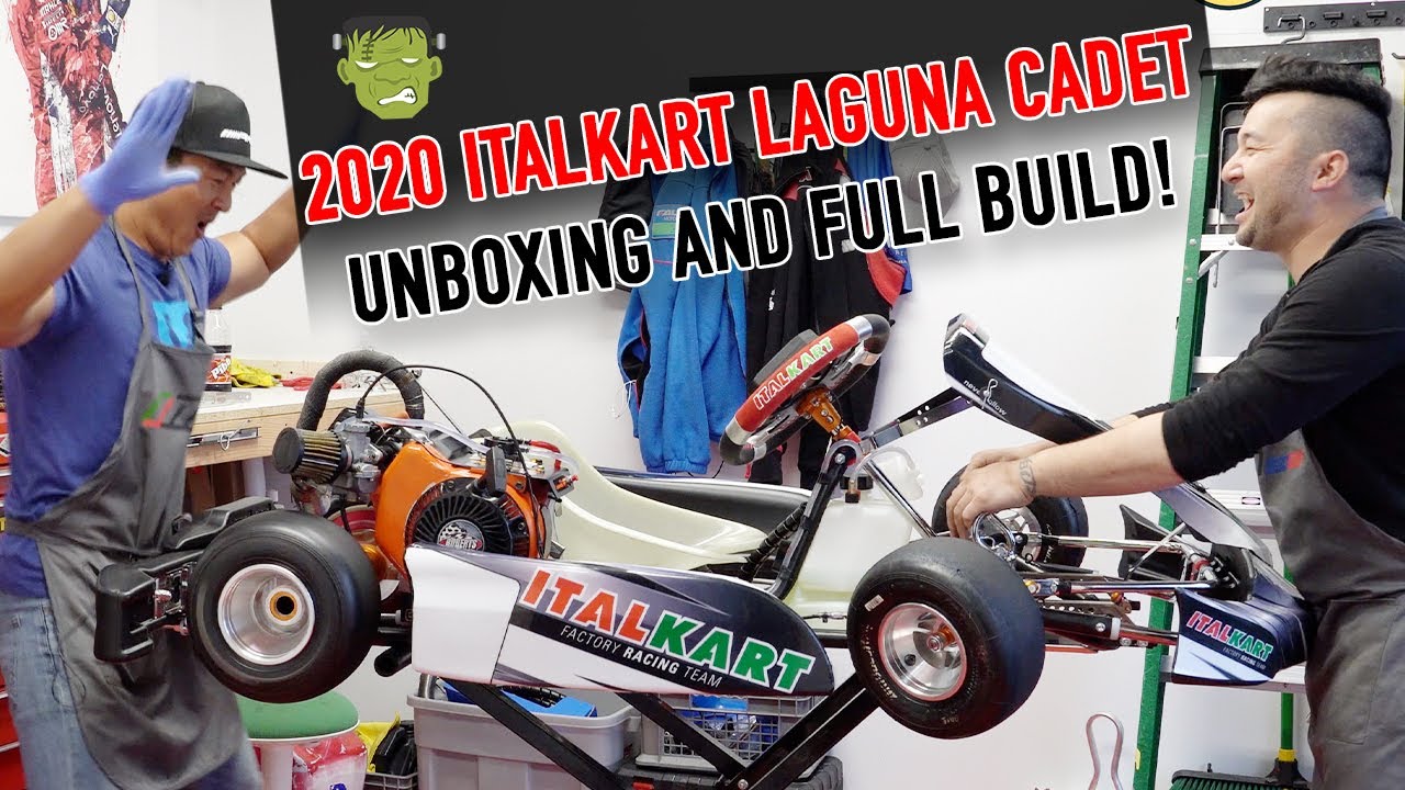 2020 Italkart Laguna Cadet with LO206 Engine! - UNBOXING AND FULL BUILD ...