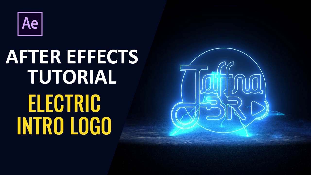 Electric Intro Logo - Adobe After Effects Tutorial - YouTube