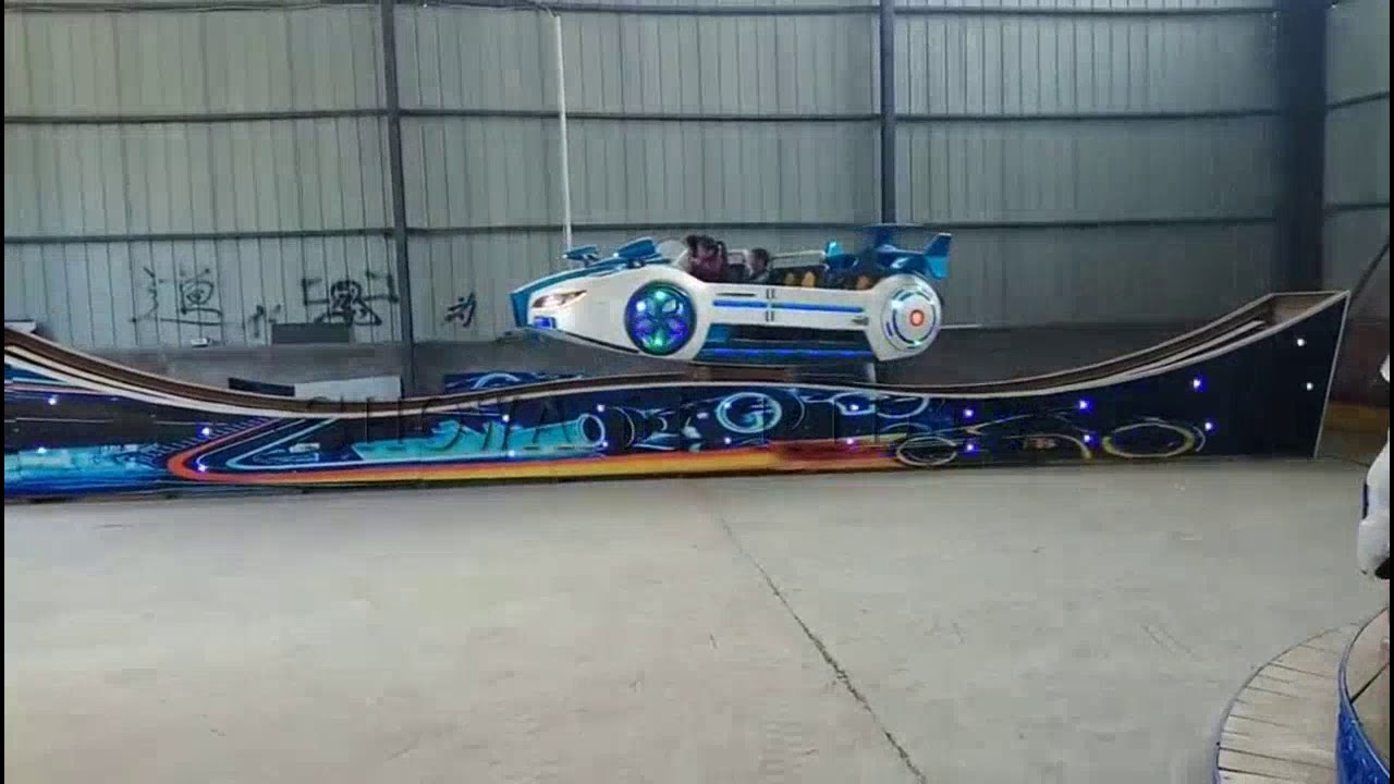 12m track flying car - YouTube