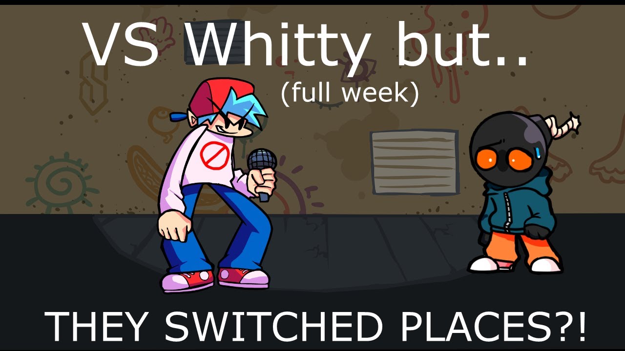 Friday Night Funkin' Mod - VS Whitty but BOYFRIEND and Whitty switched ...