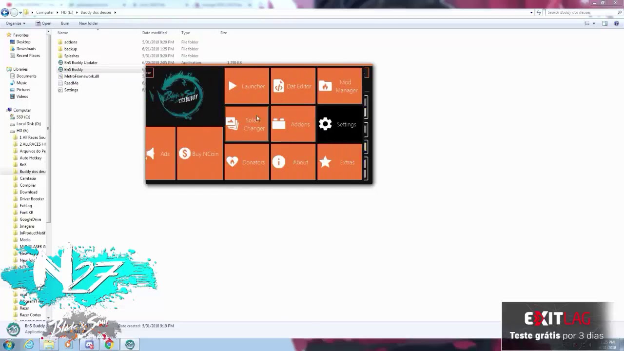 Blade&Soul BNS Buddy how to install MODS + Edit xml YouTube - YouTube