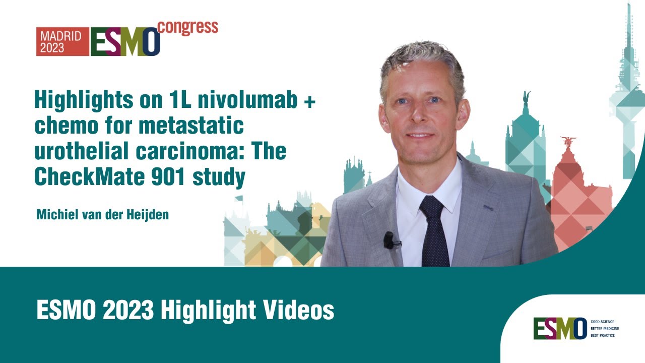 Highlights on 1L nivolumab + chemo for metastatic urothelial carcinoma ...