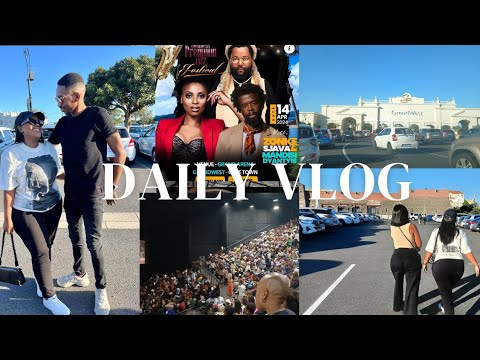 VLOG : Zonke,Mandisi and Sjava's Performance| A day in my life | let's go to grandwest ...
