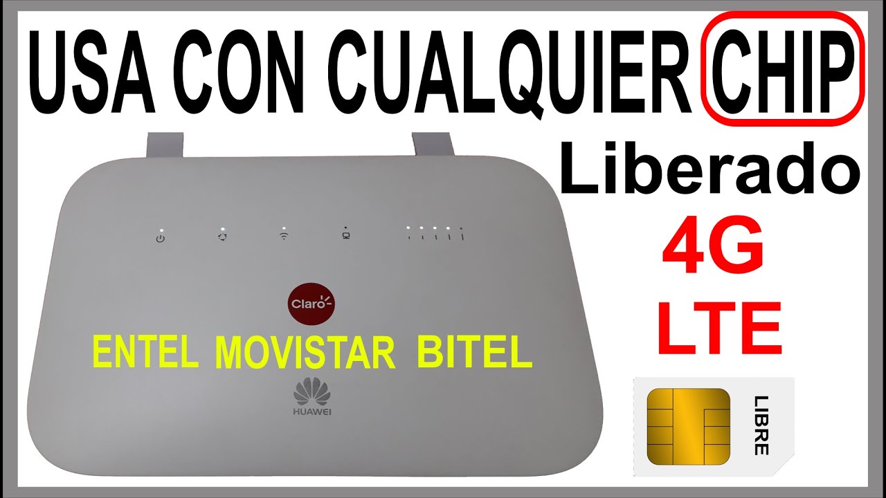 LIBERADO ROUTER B612S PARA CUALQUIER CHIP📲PARA USAR CON CUALQUIER ...