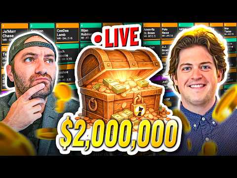 Fantasy Football Draft for $2 MILLION | Best Ball Mania VII