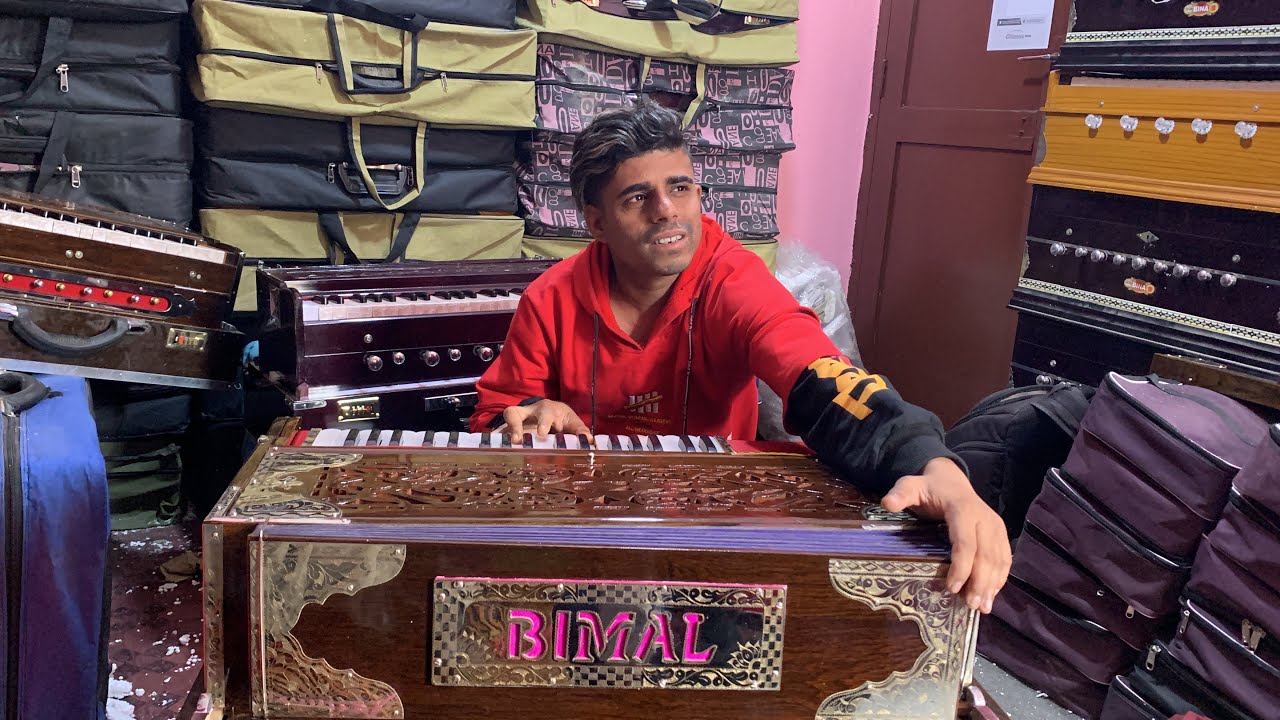Shibu Pandey vlog with harmonium - YouTube