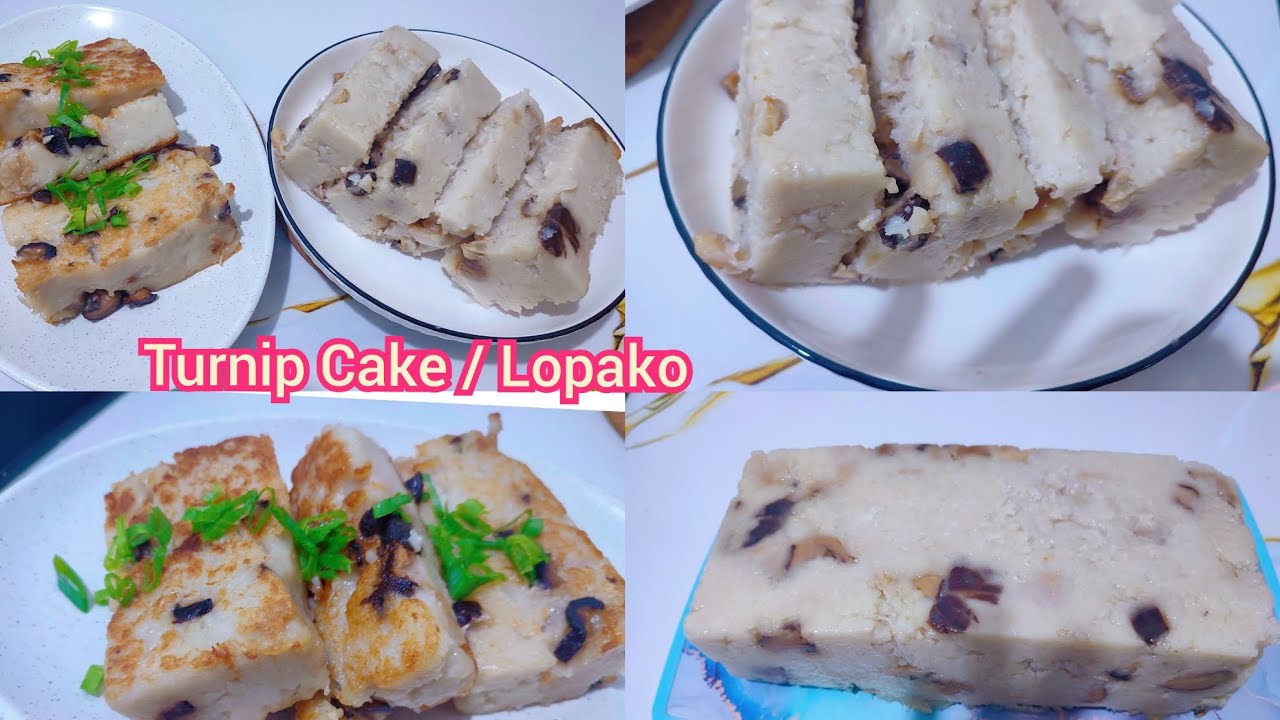 Lo Bak Gou / Radish Cake ,Turnip Cake Recipe ‼️Carrotcakes ...