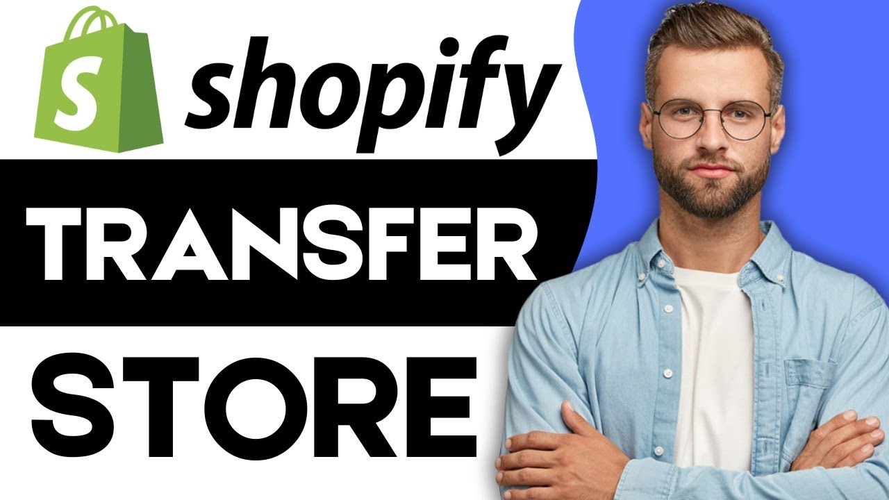 how to transfer shopify store to another shopify store - YouTube
