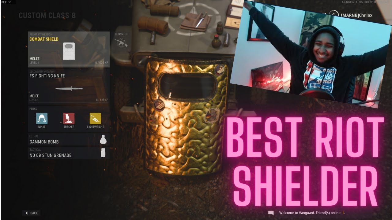 CRAZY GOOD RIOT SHIELD in VANGUARD (BEST WAY TO GET RIOT SHIELD CAMOS ...