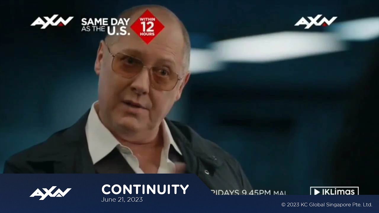 AXN Asia (Indonesian feed) continuity | June 21, 2023 - YouTube