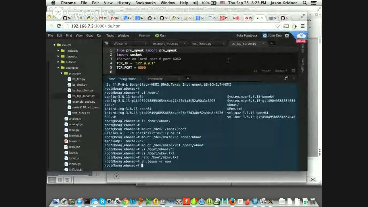 Programming BeagleBone Black PRUs - YouTube