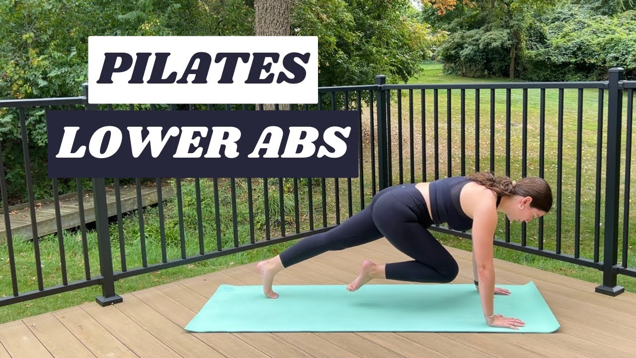 10 MIN PILATES LOWER ABS WORKOUT (No Equipment || At-Home Mat Pilates ...