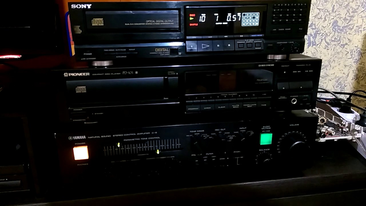 SONY CDP M95 TEST - YouTube