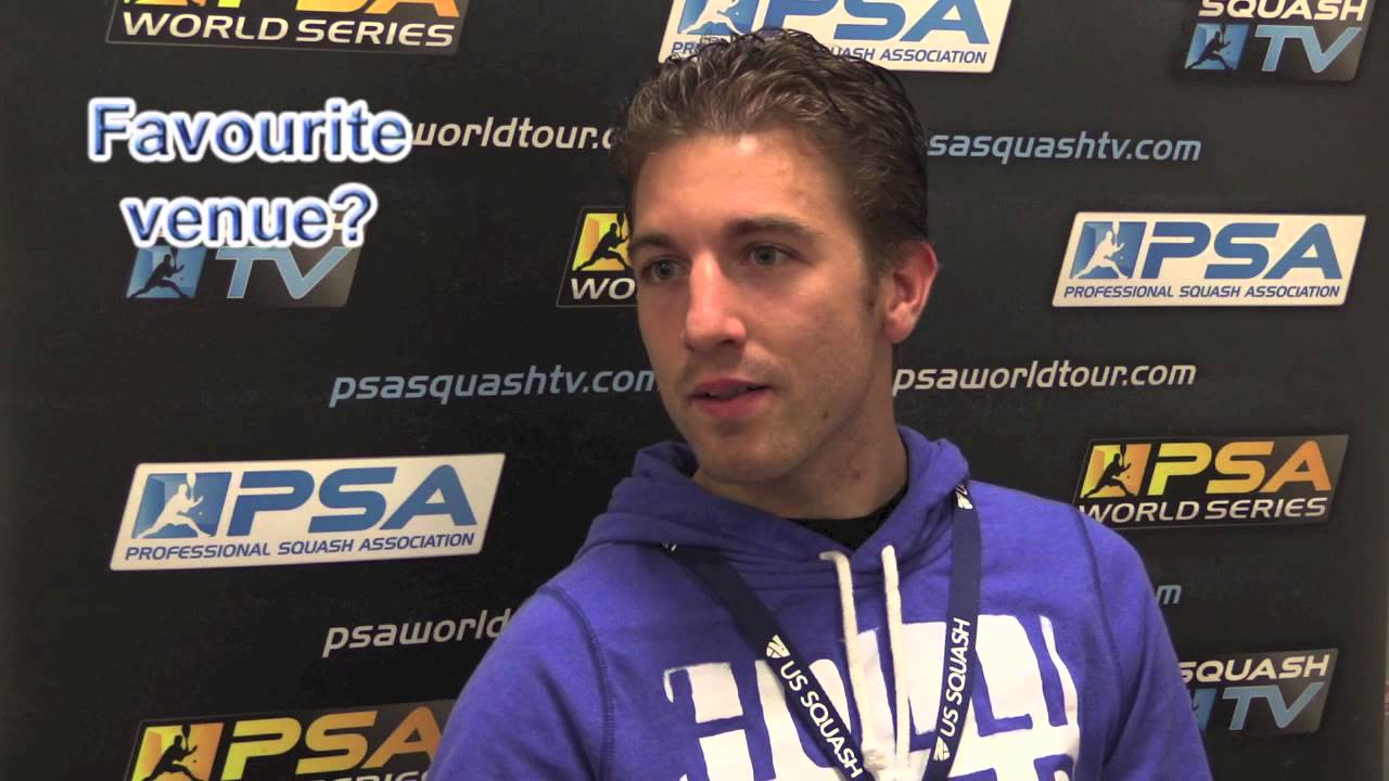 Squash : Two minutes with Mathieu Castagnet - YouTube