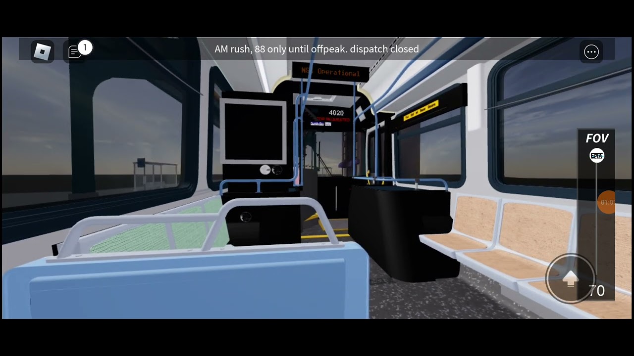 EPTA Roblox: New Flyer C40LFR 4020 On Route 88 To Midway Junction Via ...
