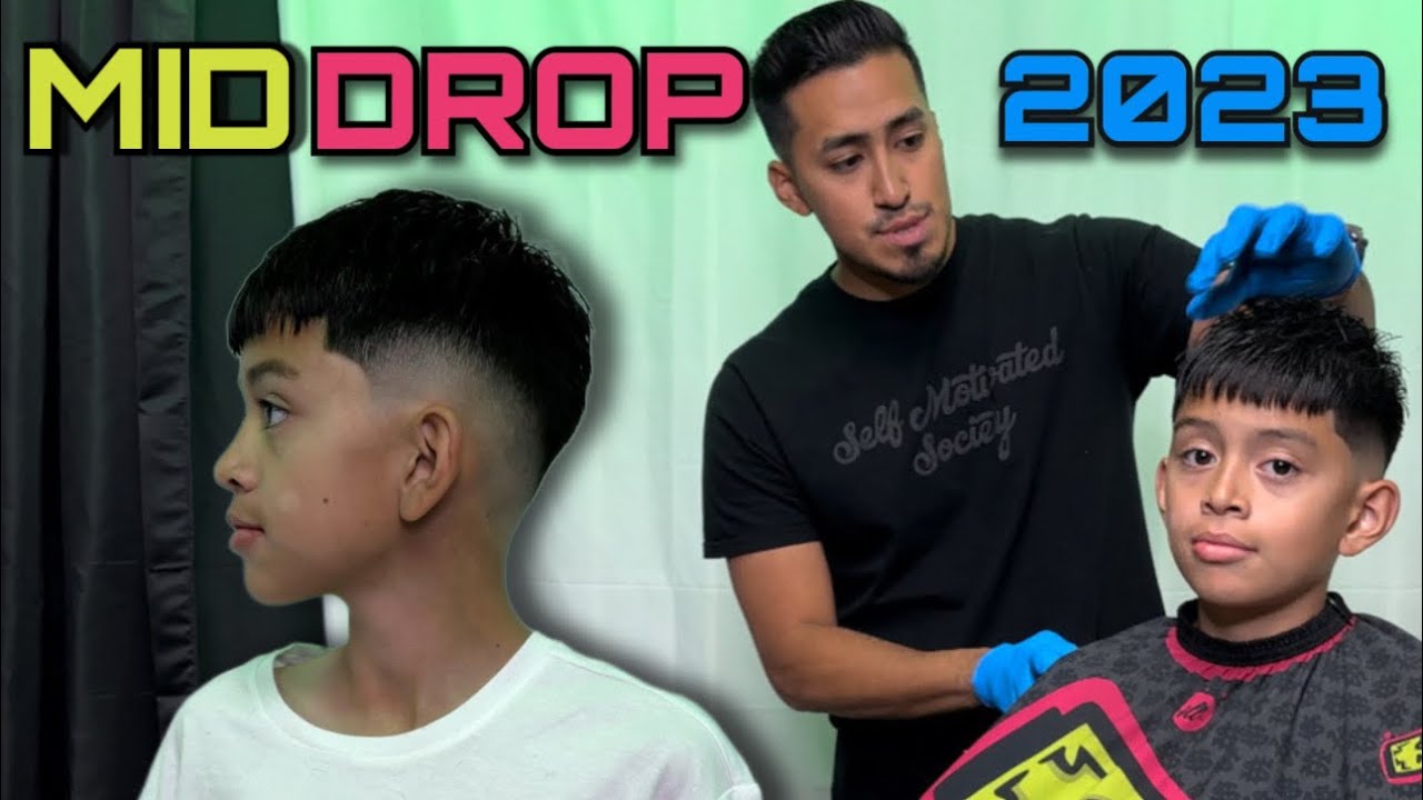 STEP BY STEP - TEXTURED MID DROP HAIRCUT TUTORIAL 2023 - YouTube