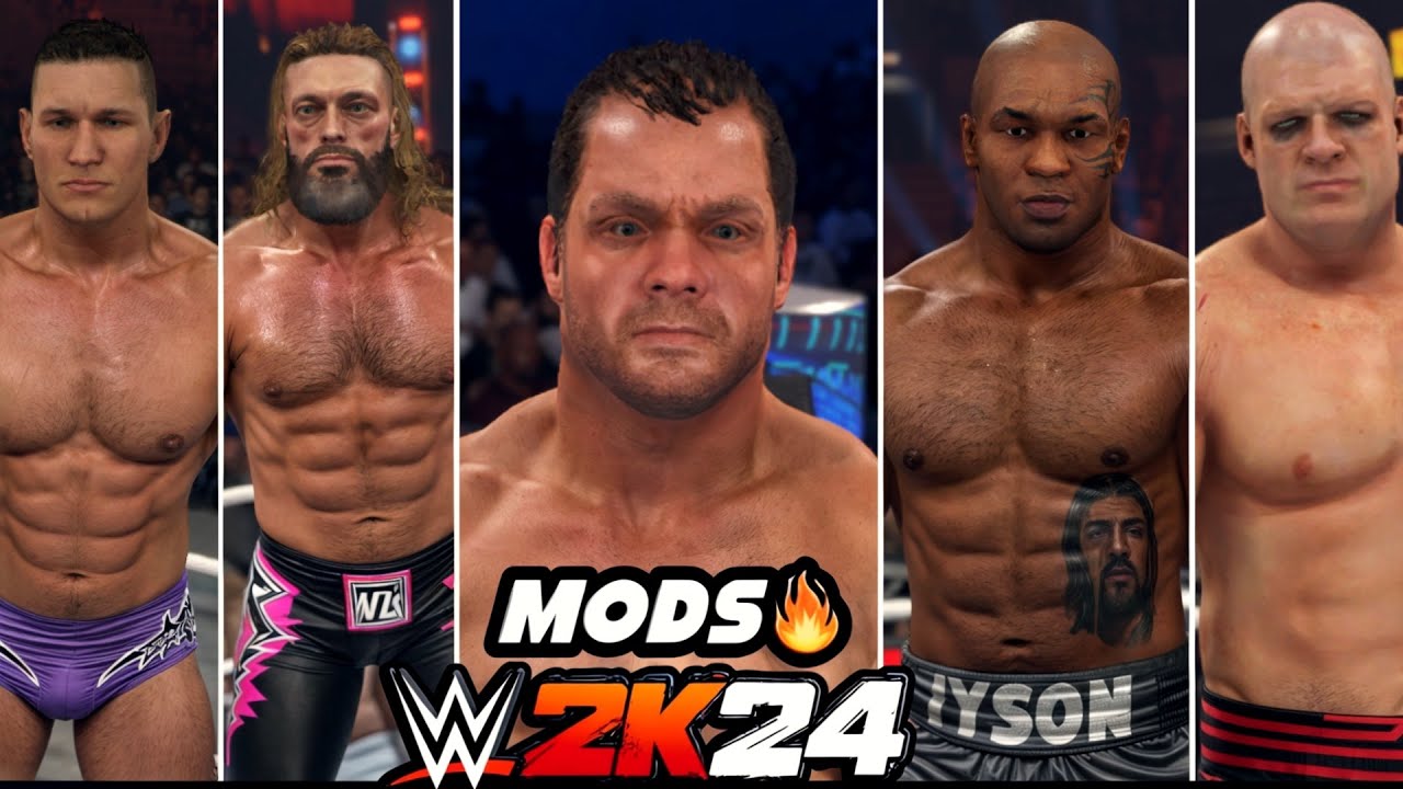 WWE 2K24 BEST PC MODS┃Entrances with GFX - YouTube