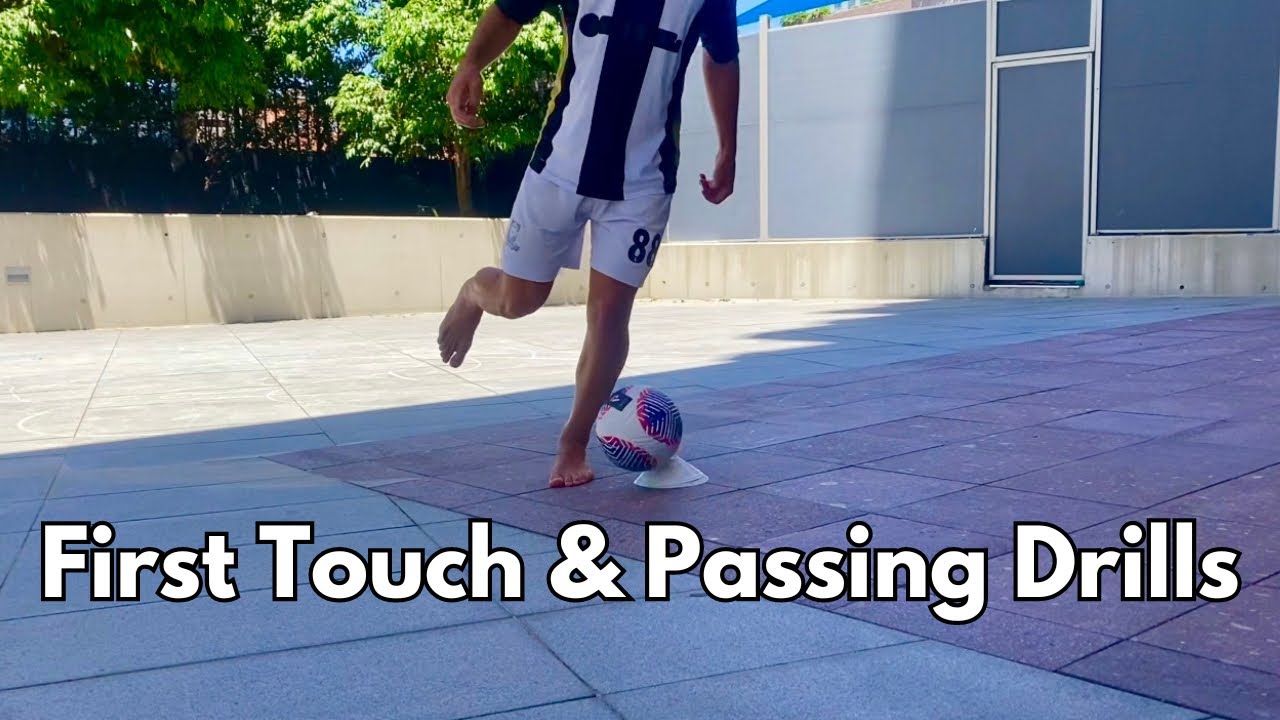 Wall Passing & Ball Control Training - YouTube