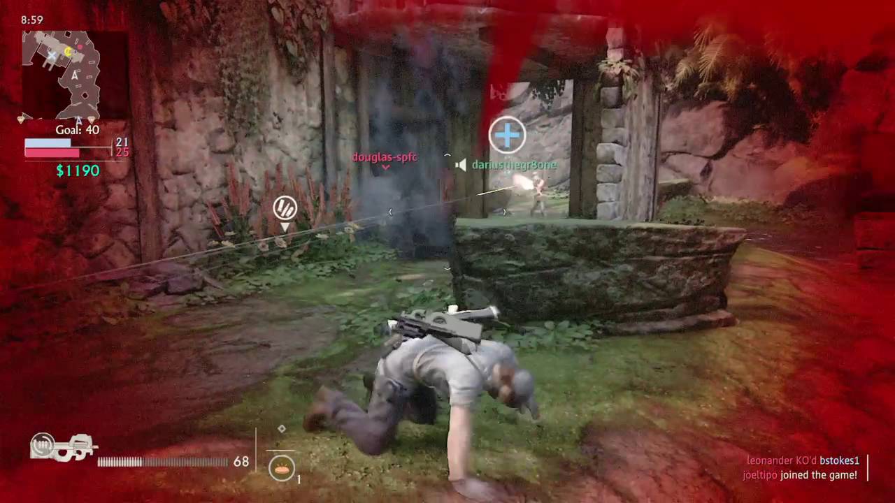 A monster game in Uncharted 4 - YouTube